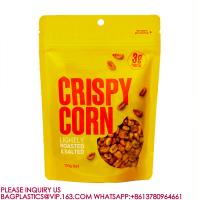 China Custom Stand Up Food Storage Pouch with Window Resealable Zip Lock Smell Proof Bags 500 Pcs MOQ for sale