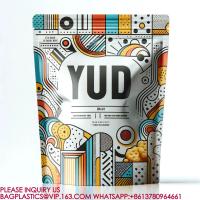 China Biodegradable Resealable Stand Up Pouch Aluminum Foil Bag for Food Packaging 1000pcs MOQ for sale