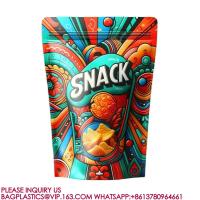 China Biodegradable PLA Kraft Stand Up Pouch with Zipper Custom Size Eco Friendly Food Packaging Bag for sale