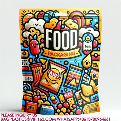 China Custom Biodegradable Kraft Stand Up Pouch with Zipper 1000pcs MOQ Eco Friendly Food Packaging for sale