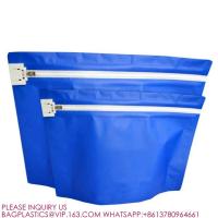 China Custom Printed Child Resistant Mylar Zipper Pouch Bag 100-220mic Smell Proof Recyclable for sale