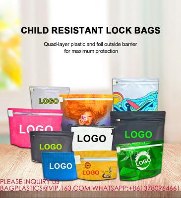 China Custom Child Resistant Stand Up Pouch 100-220 Mic Zipper Bag for Pet Food Packaging for sale