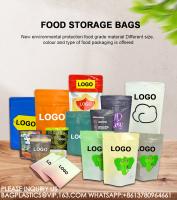 China Child Proof Mylar Zipper Bag 4 Mil Smell Proof Resealable Food Packaging Opaque Black for sale