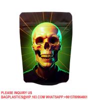 China Tamper Evident Pinch And Slide Exit Matte Mylar Bags, Smell Proof, Pouch Exit Packages for sale