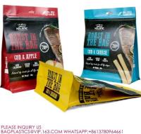 China Wholesale Self Sealing Stand Up Flat Bottom Zip Lock Hanging Plastic Food Pouches Custom Size for sale