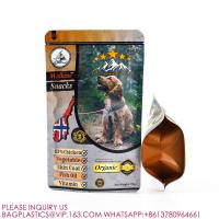 China Bio Custom Design Printed Reusable Zipper Plastic Clear Window Packaging Stand Up Pouch for sale