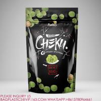 China Custom Biodegradable Stand Up Zipper Pouch 5.5mil Smell Proof Mylar Bag with Clear Window for sale