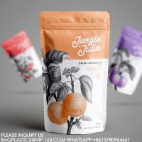 China Custom Resealable Mylar Stand Up Pouches with Clear Window 10-500 Micron Thickness for sale
