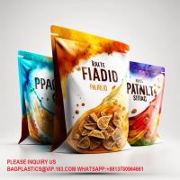 China Resealable Laser Film Stand Up Pouch with Zipper Flat Bottom 500g Protein Powder Packaging for sale