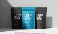 China Custom Printed Resealable Stand Up Zipper Pouch 100g 500g Smell Proof Mylar Bag for Food Packaging for sale