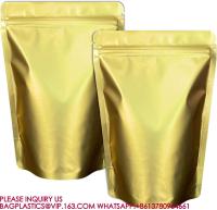 China Custom Stand Up Zipper Lock Aluminum Foil Bag 3 Layer Smell Proof Resealable Pouch 10,000pcs MOQ for sale