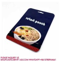 China High Temperature Retort Pouch Bags for Ready Health Food 10000pcs Custom Size for sale
