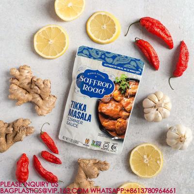 China Custom Printed Retort Pouch 121°C High Temperature Cooking Bag for Food Packaging for sale