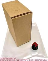 China Custom Bag in Box Packaging 1L to 5L Reusable BIB Bags with Spout for Wine Juice Coffee for sale