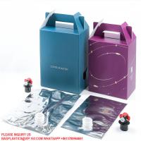 China Refillable Bag in Box 5L 20L Plastic Aluminium Foil Aseptic BIB with Valve Dispenser for Juice Wine Water for sale