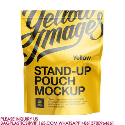China Custom Printed Food Grade Resealable Stand Up Pouch 100 Micron for Soup Liquid Packaging for sale