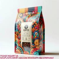 China Reusable Foil Composite Coffee Bag with T-Shaped Zipper and Valve 82 Microns Custom Size for sale