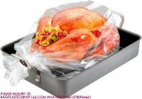 China Oven Roasting Bags for Turkey Chicken Heat Resistant 400F 19x23.5 Inch Food Grade Nylon for sale
