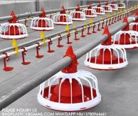 China Automatic Chicken Feeding Pan System 40-50 Birds per Pan 75mm Pipe Poultry Feeder for sale