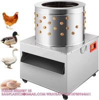 China Commercial Chicken Plucker 1500W 20 Inch Tub Poultry De-Feathering Machine for Duck Goose for sale