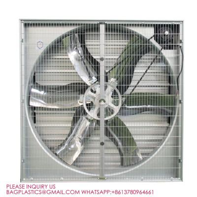 China Industrial Wall Mounted Exhaust Fan 1000mm 380V for Poultry Greenhouse Ventilation for sale