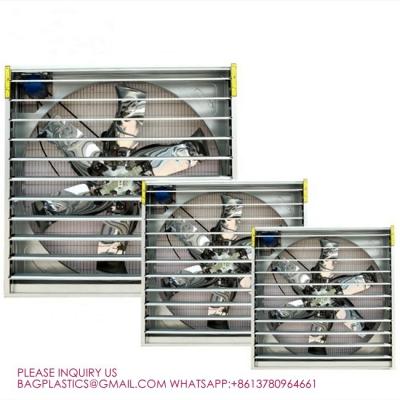 China Industrial Axial Exhaust Fan 380V 50Hz FRP Poultry Ventilation System for Greenhouse Farm for sale