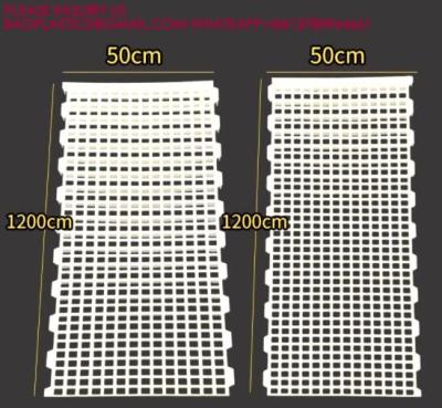 China PP Plastic Poultry Slat Floor 1200x500mm Chicken Duck Goose Flooring 250kg Load for sale