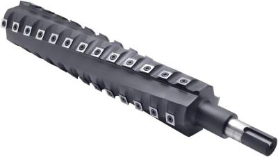China 13 Inch Helical Planer Cutter Head for DW735 DW735X 4 Row 56 Carbide Inserts Pre-Assembled Bearings for sale