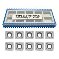 China 15x15x2.5mm R150 Carbide Inserts 4 Edge Indexable for Byrd Shelix Planer Cutterhead Replacement KN400 10 Pack for sale