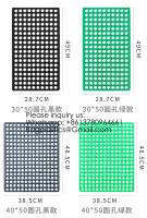 China Plastic Rabbit Cage Mat Floor 30x50cm Anti-Slip Resting Pad for Small Animal Feet Protection for sale