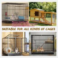 China Plastic Rabbit Slat Floor 30x50cm Anti-Bite Cage Mat for Easy Clean Manure Management for sale