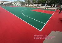 China Interlocking PP Sport Flooring Tiles 25x25x2cm Non-Slip High Load Capacity 1600kg for sale