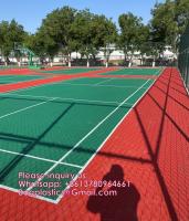 China Interlocking PP Sport Flooring Tiles 25x25x2cm Non-Slip High Load Capacity 1600kg for sale