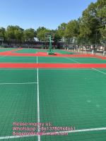 China Interlocking PP Sports Flooring Tiles 25x25cm Non-Slip for Court Garage for sale