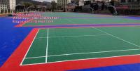 China Interlocking PP Sports Flooring Tiles 25x25cm Non-Slip Waterproof for Garage Court for sale