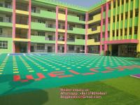 China Interlocking PP Sports Flooring Tiles 25x25cm Non-Slip Waterproof for Garage Court for sale