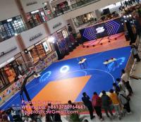 China Interlocking PP Sports Flooring Tiles 25x25cm Non-Slip Multi-Sport Court Floor for sale
