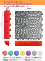 China Interlocking PP Sports Flooring Tiles 25x25cm Non-Slip Multi-Sport Court Floor for sale