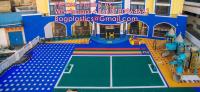 China Interlocking PP Sports Flooring Tiles 25x25cm Non-Slip Multi-Sport Court Floor for sale