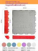 China Interlocking PP Sports Flooring Tiles 25x25cm Non-Slip Multi-Sport Court Floor for sale