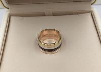 China Luxury 18K Yellow Gold Diamond Ring Customized Size For Gift for sale