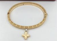 China OEM 18K Yellow Gold Diamond Bracelet VS Diamond Fashion Style For Gift for sale