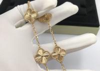 China Customized 18K Yellow Gold Bracelet Fashion VCA Magic Alhambra Bracelet for sale