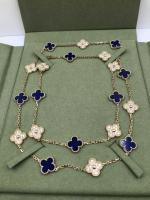 China Women's VVS 18K Gold Diamond Necklace Luxury Yellow Gold for sale