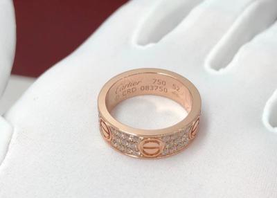 China Simple Customized 18K Gold Engagement Ring ,18k Yellow Gold Diamond Ring for sale