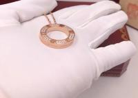 China 0.34 carat 18K Gold Diamond Necklace for sale