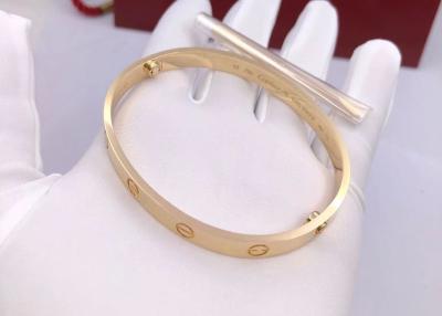 China Minimalist 18K Gold Bracelet for sale