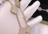 China White Mother Of Pearl 18K Gold Bracelet for sale