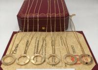 China Simple Design Elegant Certificated 18K Gold Necklace For Gift for sale