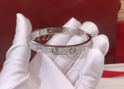 China Beautiful Minimalist 18K Gold Diamond Bracelet For Girlfriend for sale